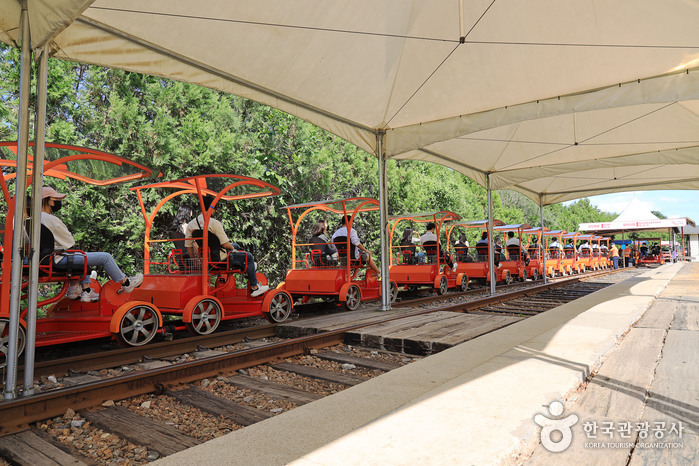 Rail Park de Gangchon (Ciclorraíl de Gyeonggang) (강촌레일파크 (경강레일바이크)): VISITKOREA